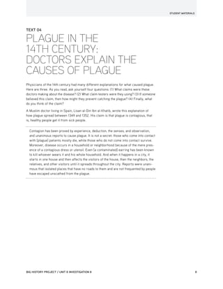 Unit 8: Investigation 8 | PDF