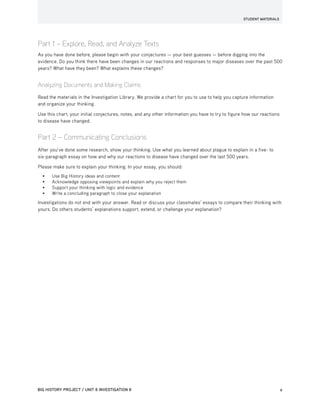 Unit 8: Investigation 8 | PDF