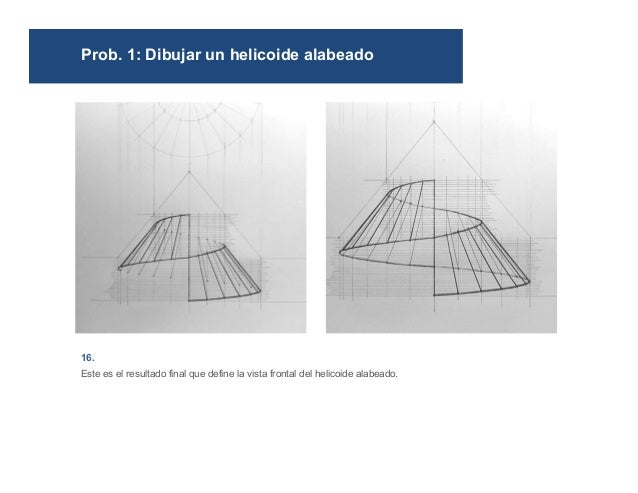 Superficies regladas no desarrollables de cono director
