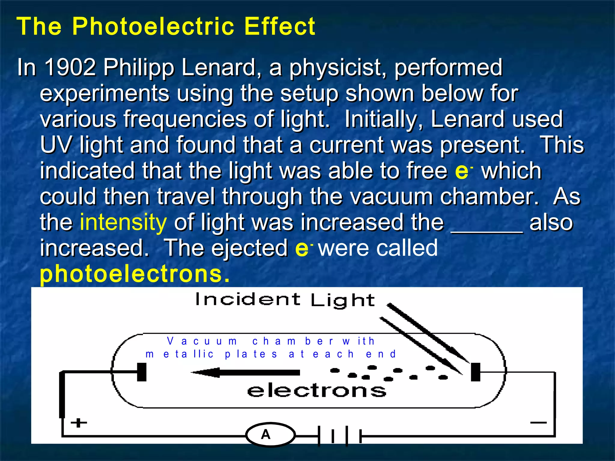 Grade12, U9-L2 Photoelectric Effect | PPT