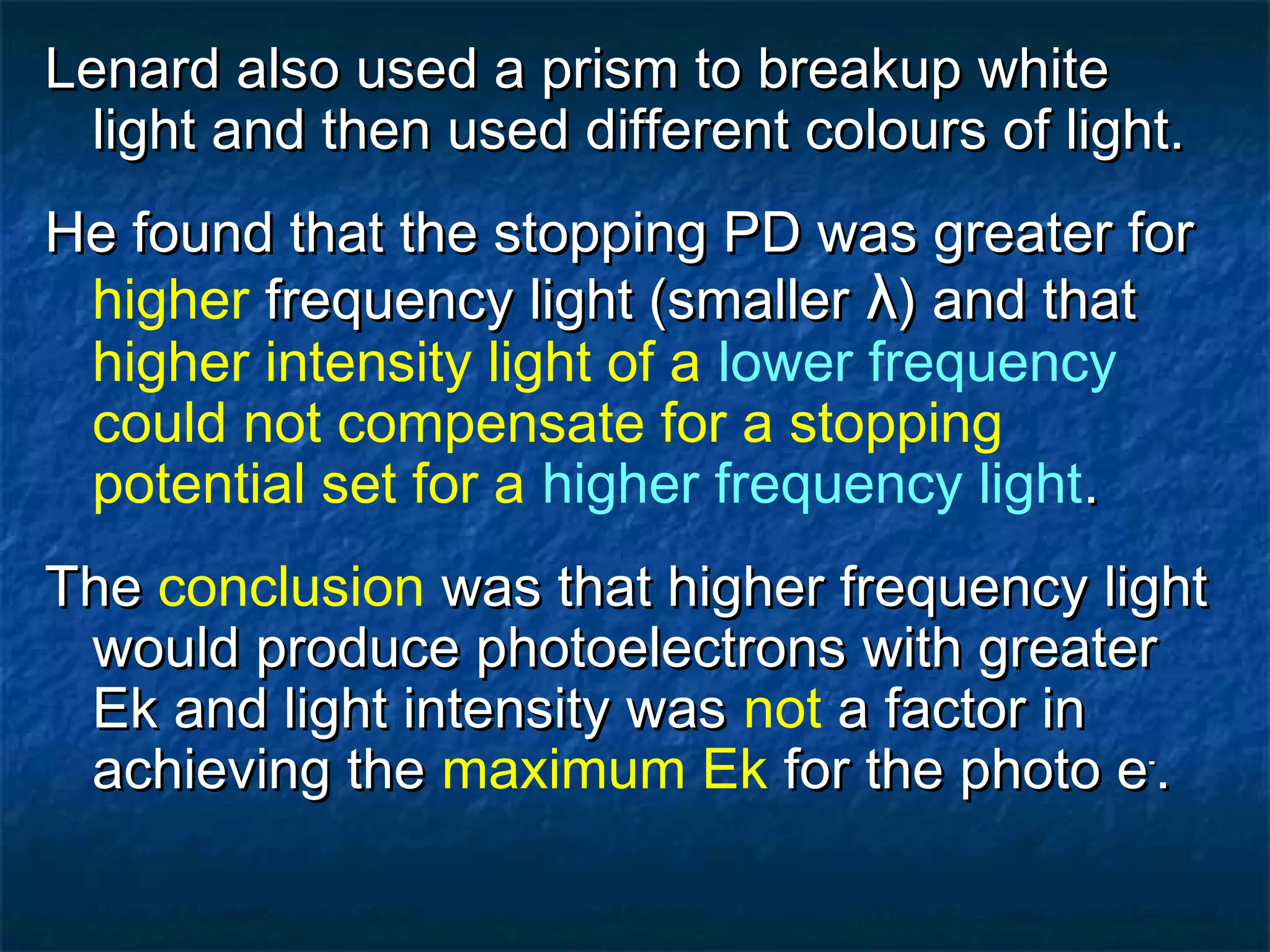 Grade12, U9-L2 Photoelectric Effect | PPT