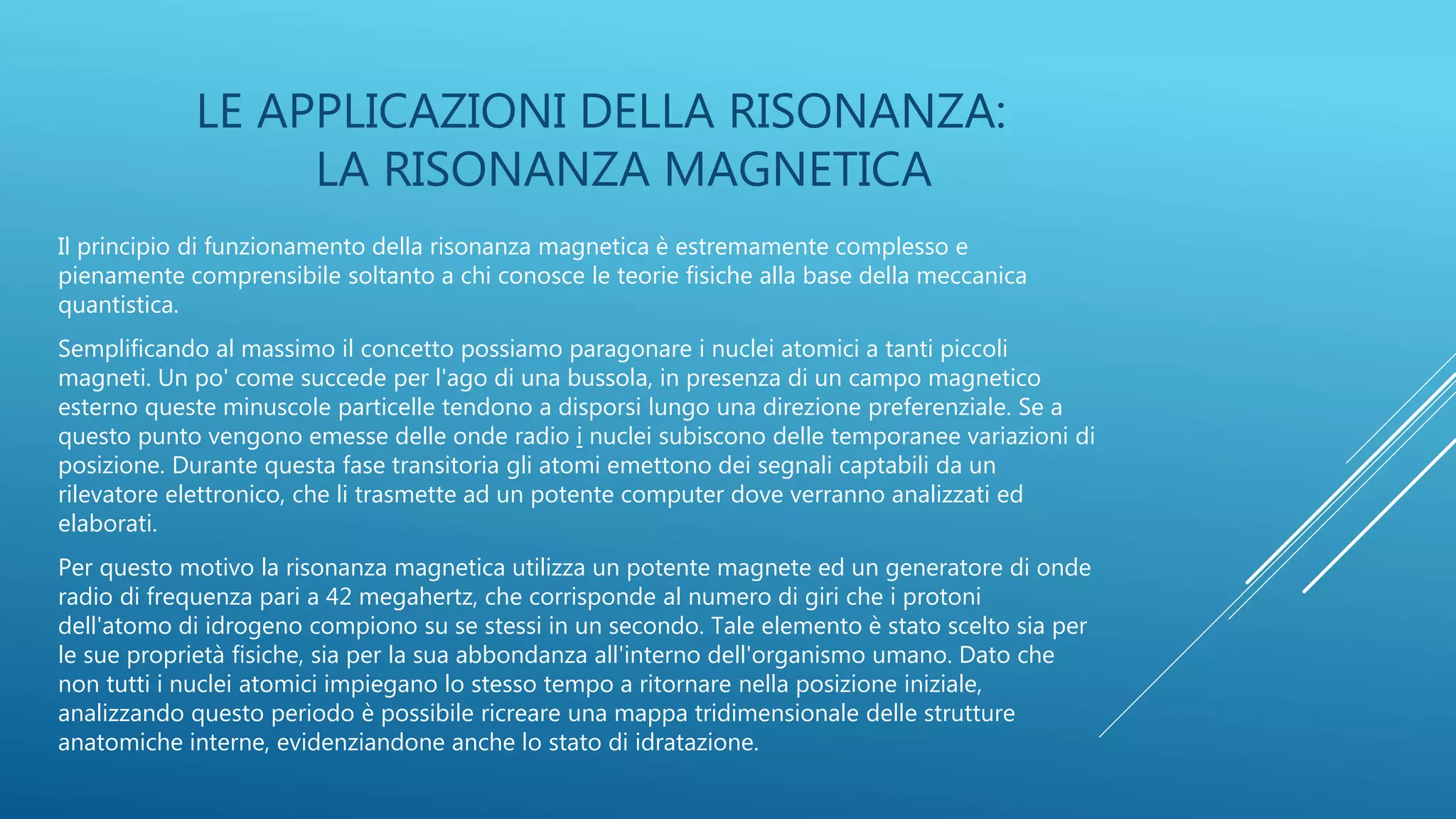 Da un tubo risonante al maser | PPT