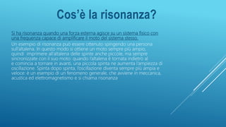 Da un tubo risonante al maser | PPT
