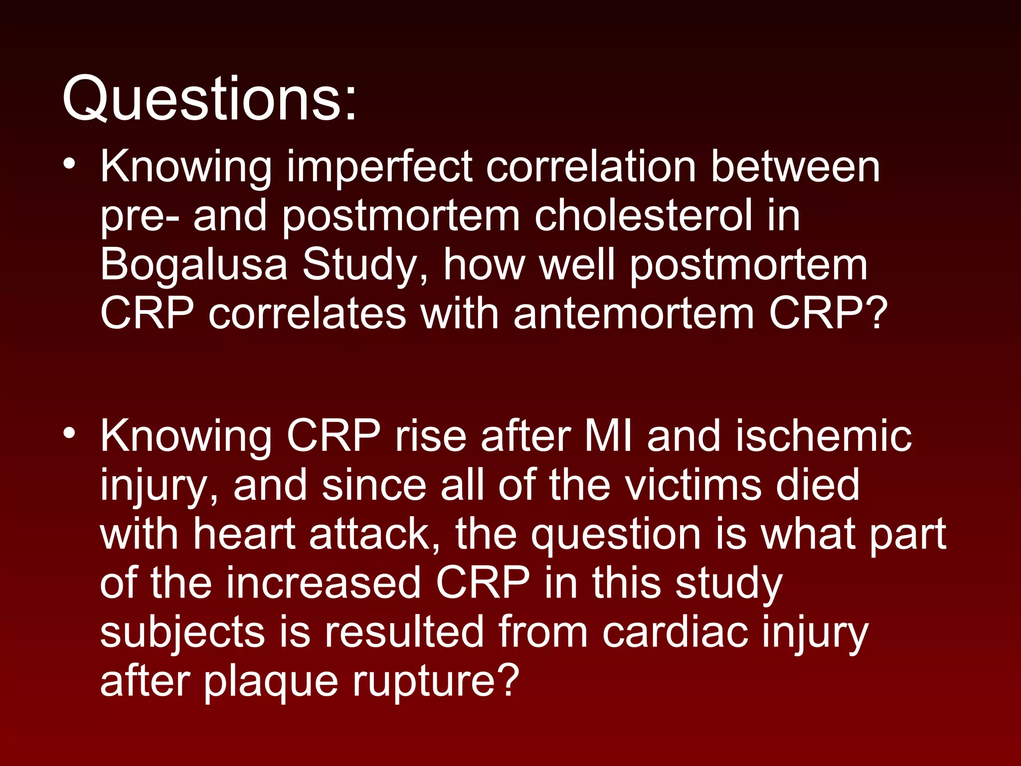 230 plaque crp or myocardial crp | PPT