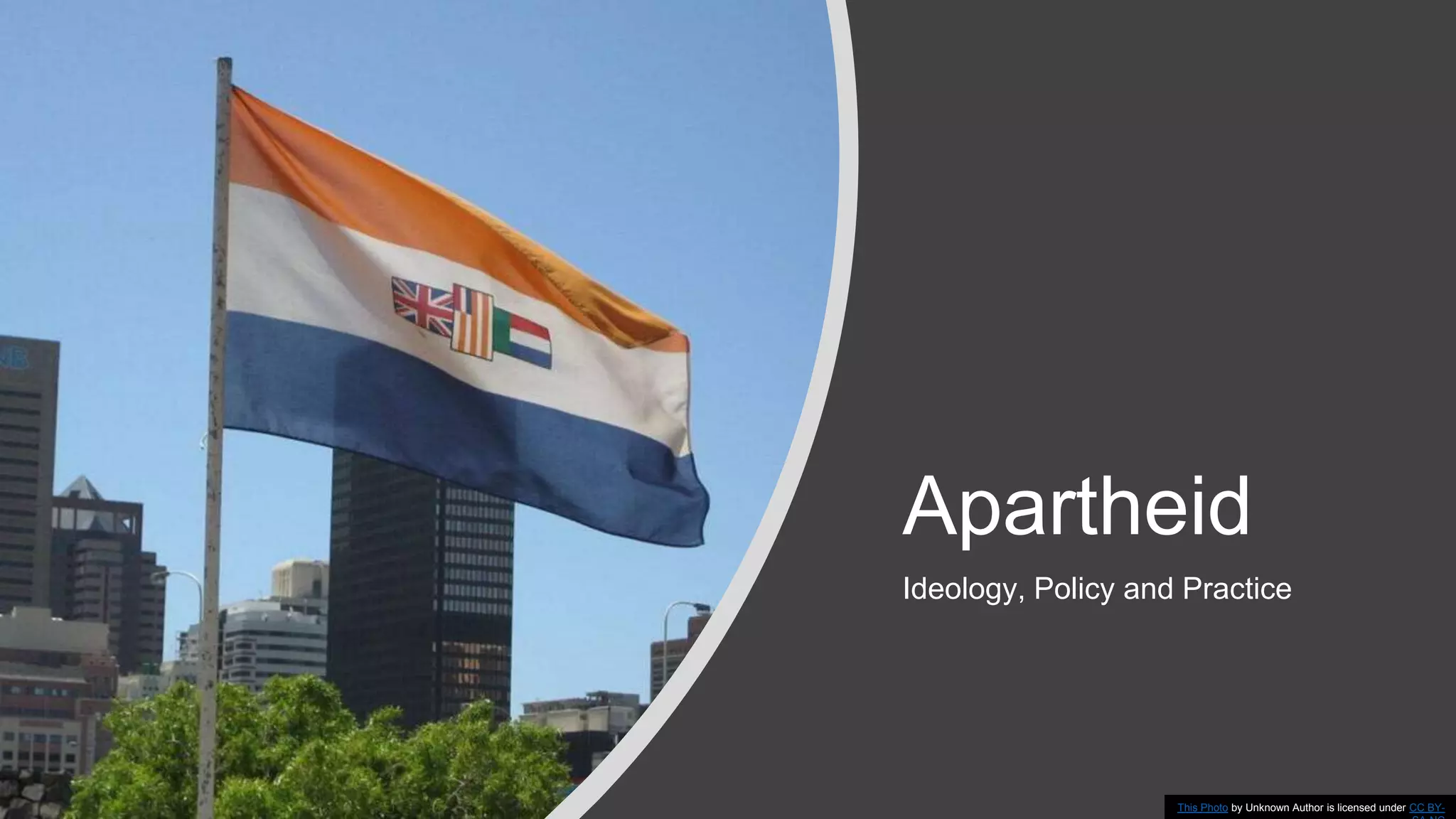 The Political Background to Apartheid in South Africa | PPT