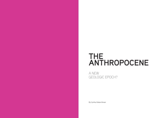 Unit 9: The Anthropocene | PDF