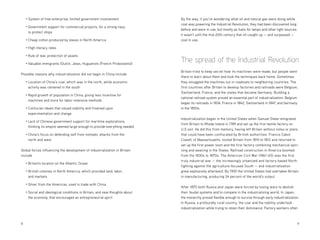 Unit 9: The Industrial Revolution | PDF