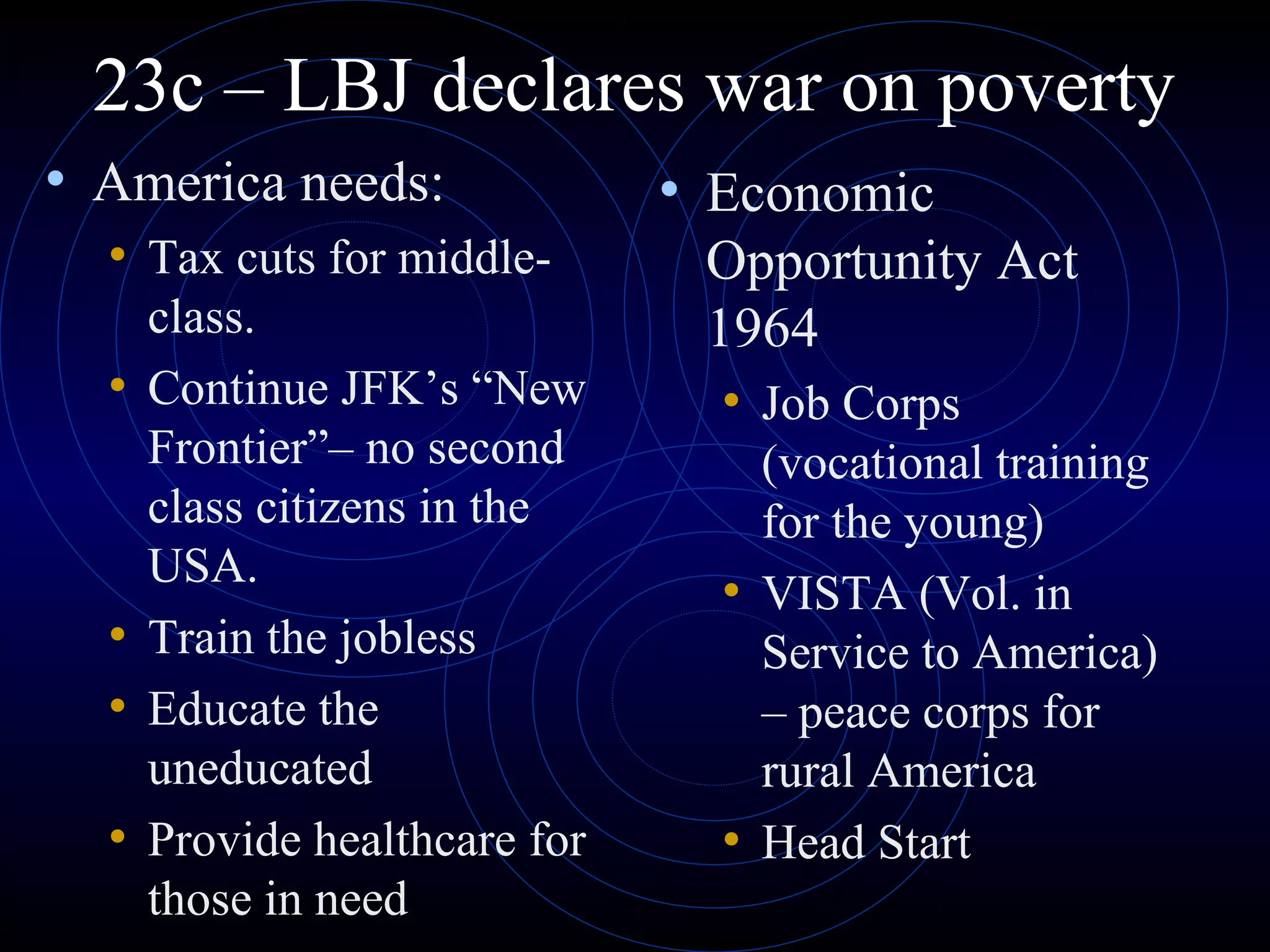 The Cold War Kennedy & Johnson Years | PPT