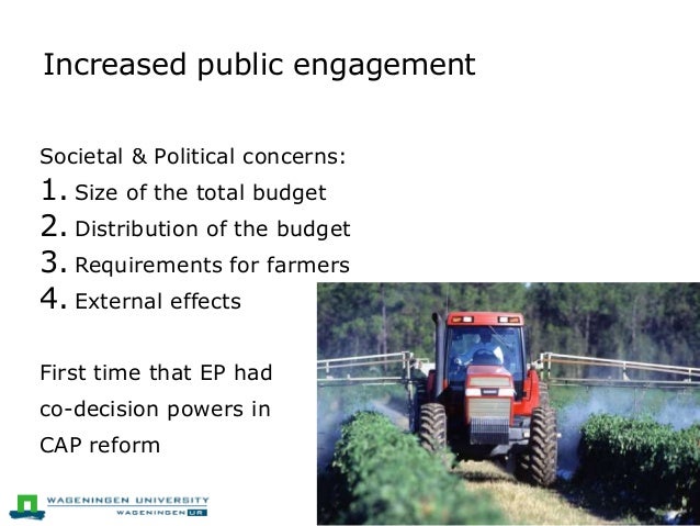 Lecture Common Agriculture Policy