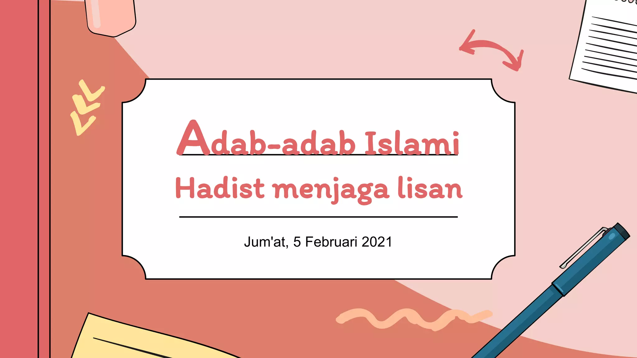 Adab adab islami-(5_februari_2021) | PPT