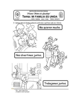 Unidades de Aprendizaje mi familia .docx