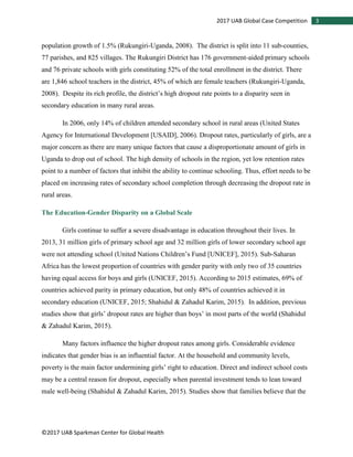 2017 UAB GHCC Case | PDF | Reproductive Health | Diseases and Conditions