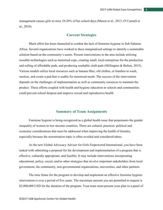 2017 UAB GHCC Case | PDF | Reproductive Health | Diseases and Conditions