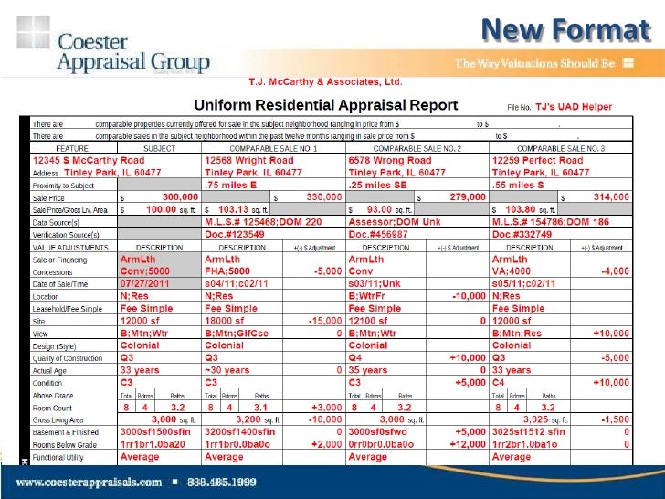 UAD and UCDP Compliance Webinar - Coester Appraisal Management Company