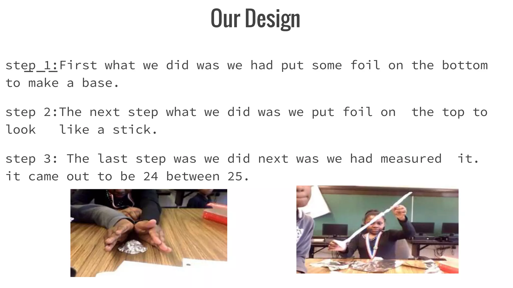 Tin foil tower | PPTX