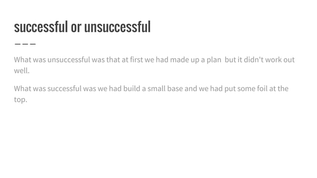 Tin foil tower | PPTX