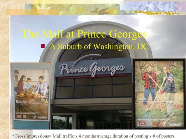 SAMHSA Underage Drinking DC OOH Poster Campaign | PPT