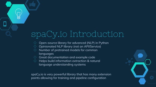 Industrial strength - Natural Language Processing | PPT