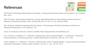 uAdventure simplifying narrative serious games development - icalt 2019 (1) | PPT