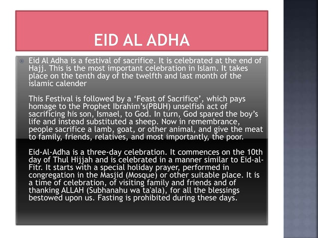 FESTIVALS OF UAE | PPTX