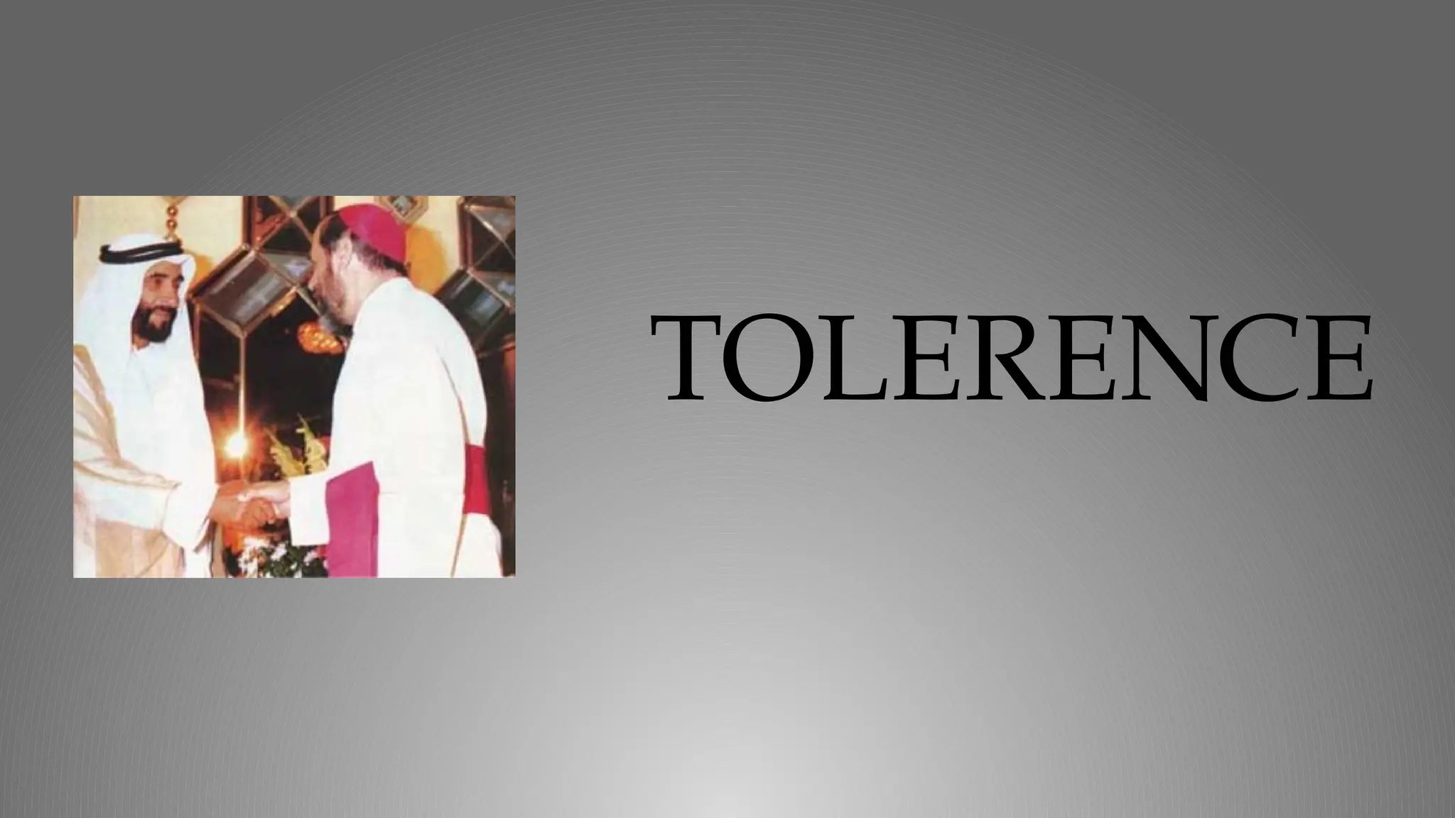 United arab emirates and the story of their tolerance | PPTX