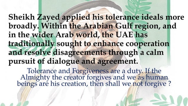 United arab emirates and the story of their tolerance | PPTX | Islam ...