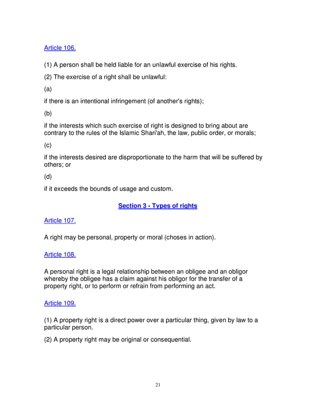 Uae civil-code- english-translation- | PDF