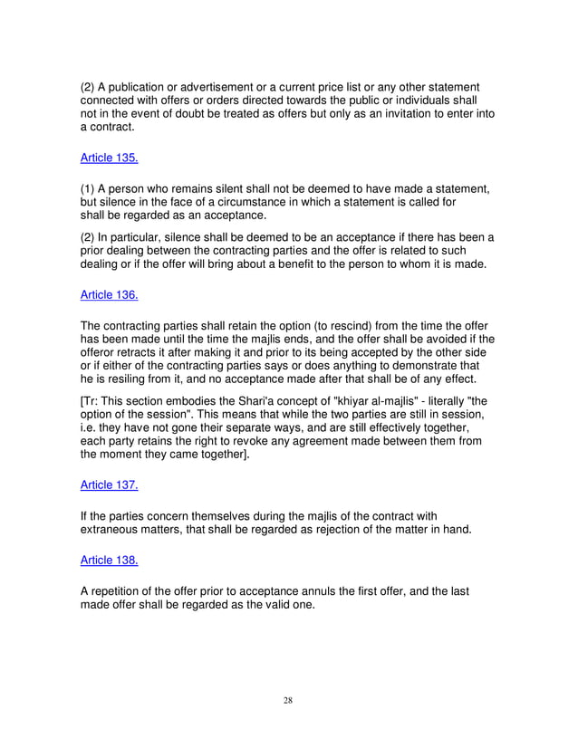 Uae civil-code- english-translation- | PDF