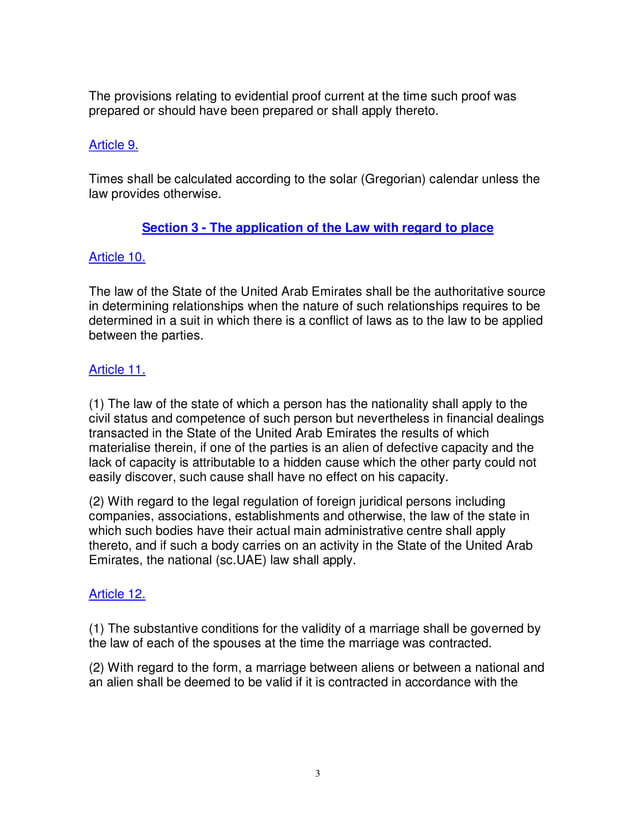 Uae civil-code- english-translation- | PDF