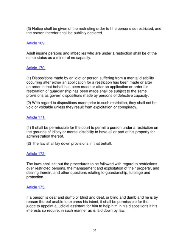 Uae civil-code- english-translation- | PDF