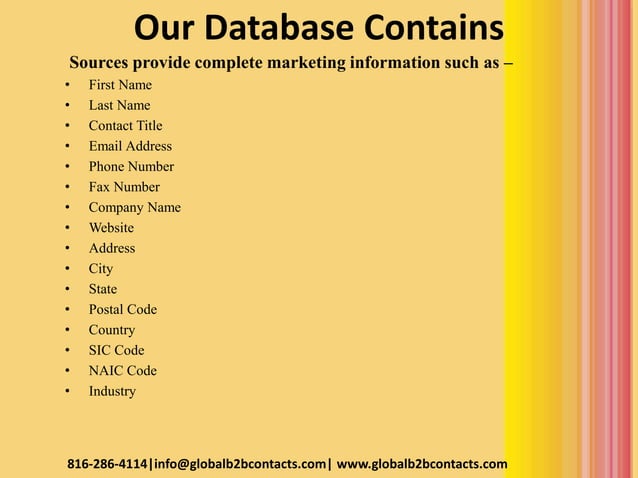 Uae cfo email list | PPTX