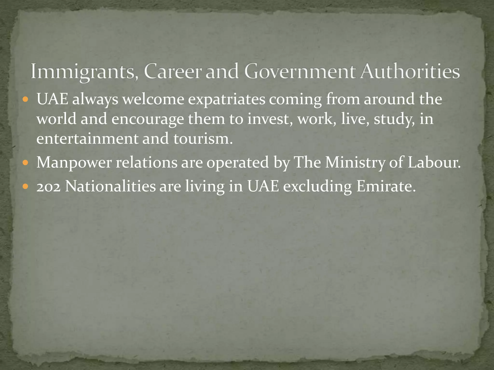 UAE Culture, Customs And Etiquette | PPSX