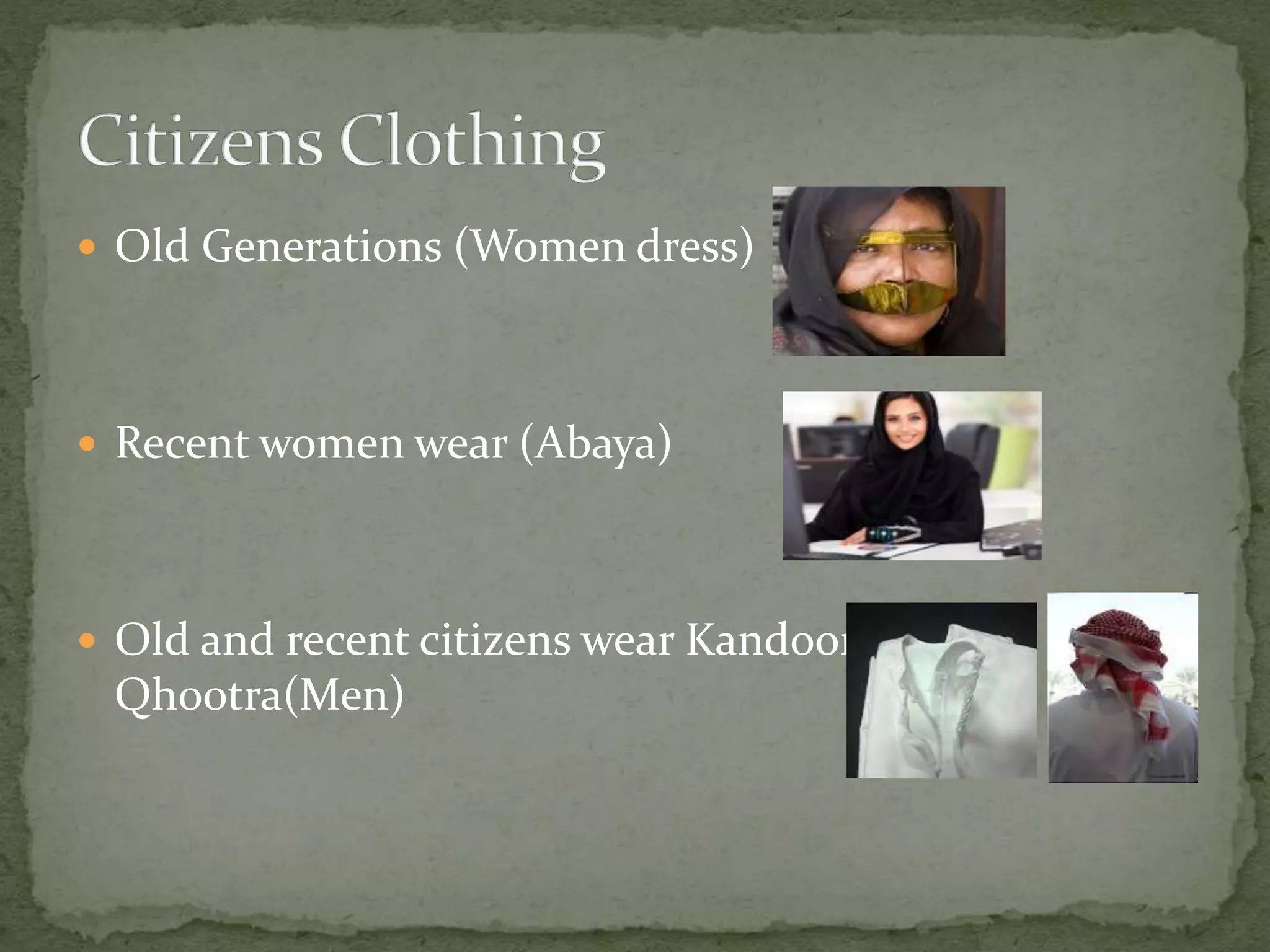 UAE Culture, Customs And Etiquette | PPSX