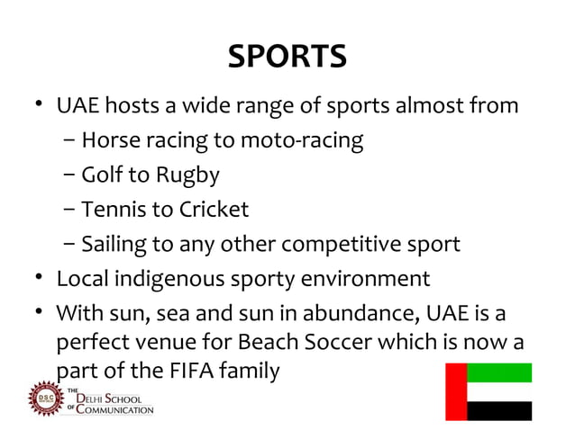 UAE Culture Presentation | PPT | World/International Music | Music