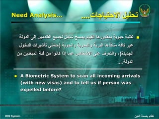 UAE IRIS System | PDF