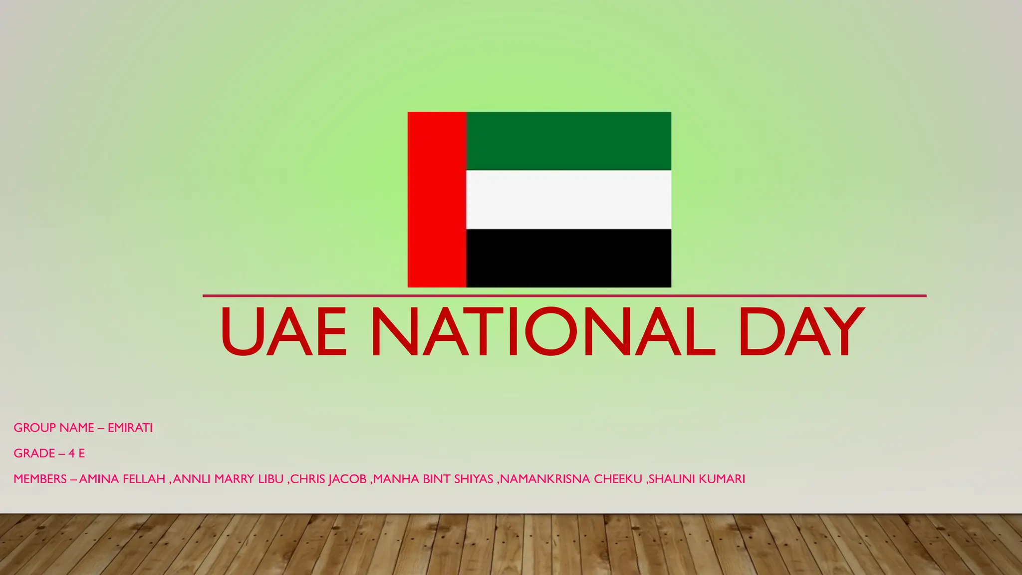 UAE national day, Uae, Its emirates, Culture.pptx