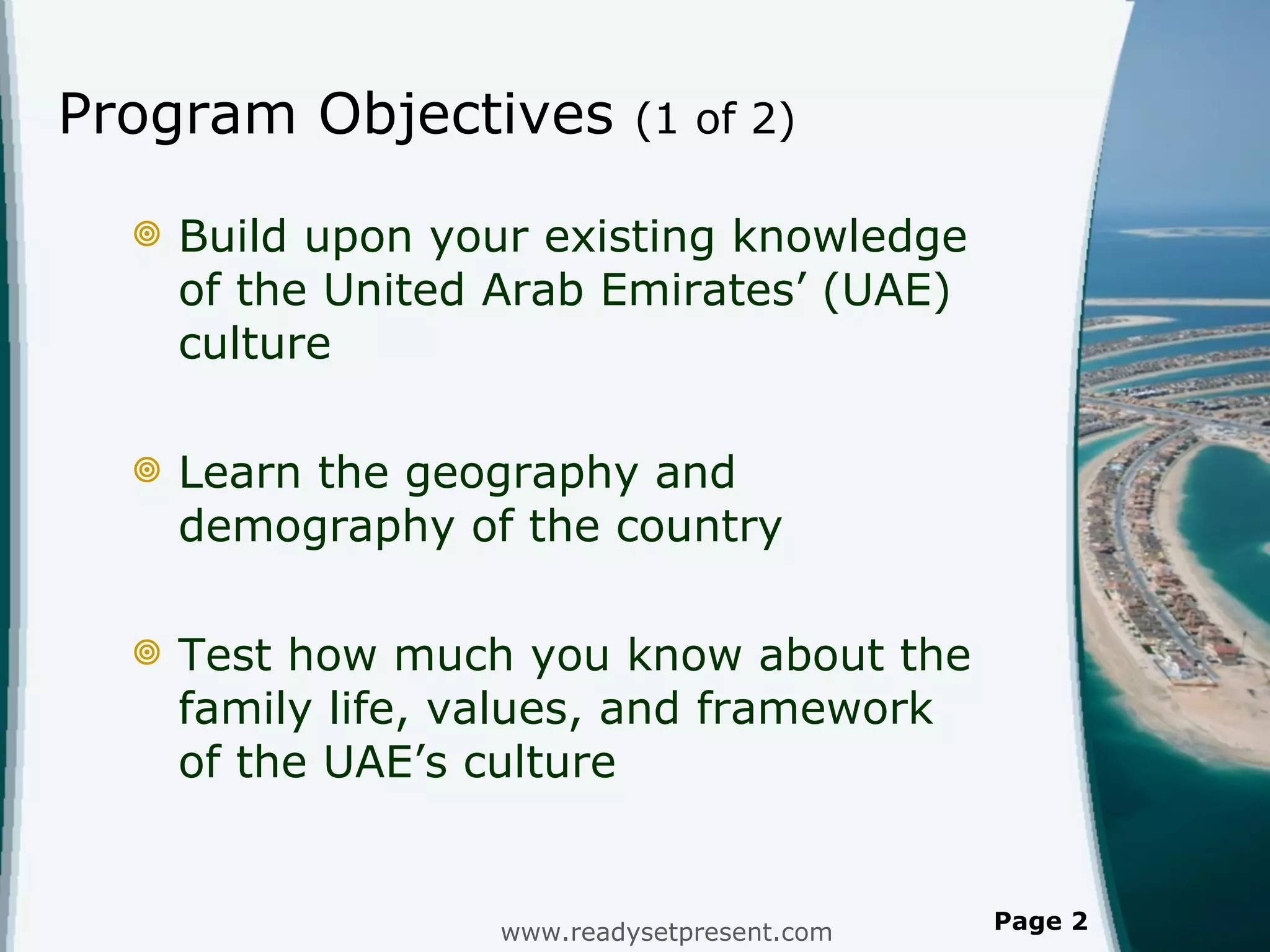 UAE Powerpoint Country | PPT