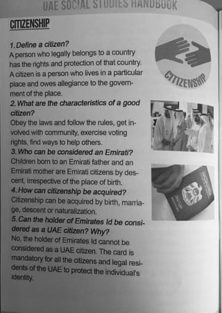 UAE Social Studies | PDF