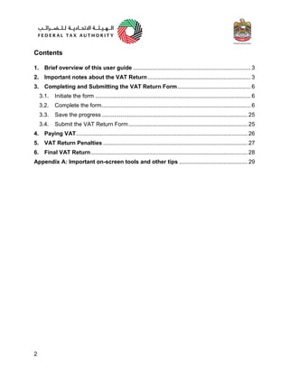 Uae vat returns | PDF