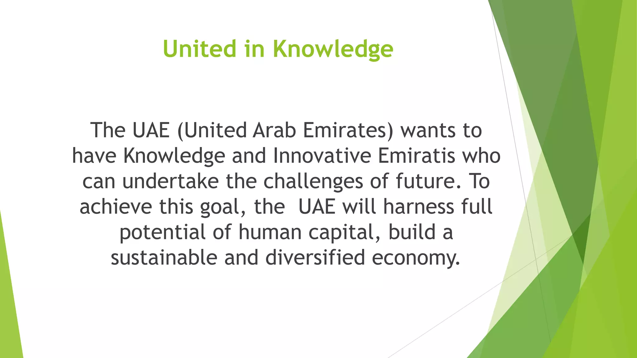 Uae vision 2021 | PPTX
