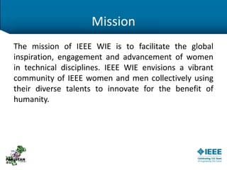 Introduction to IEEE WIE | PPTX