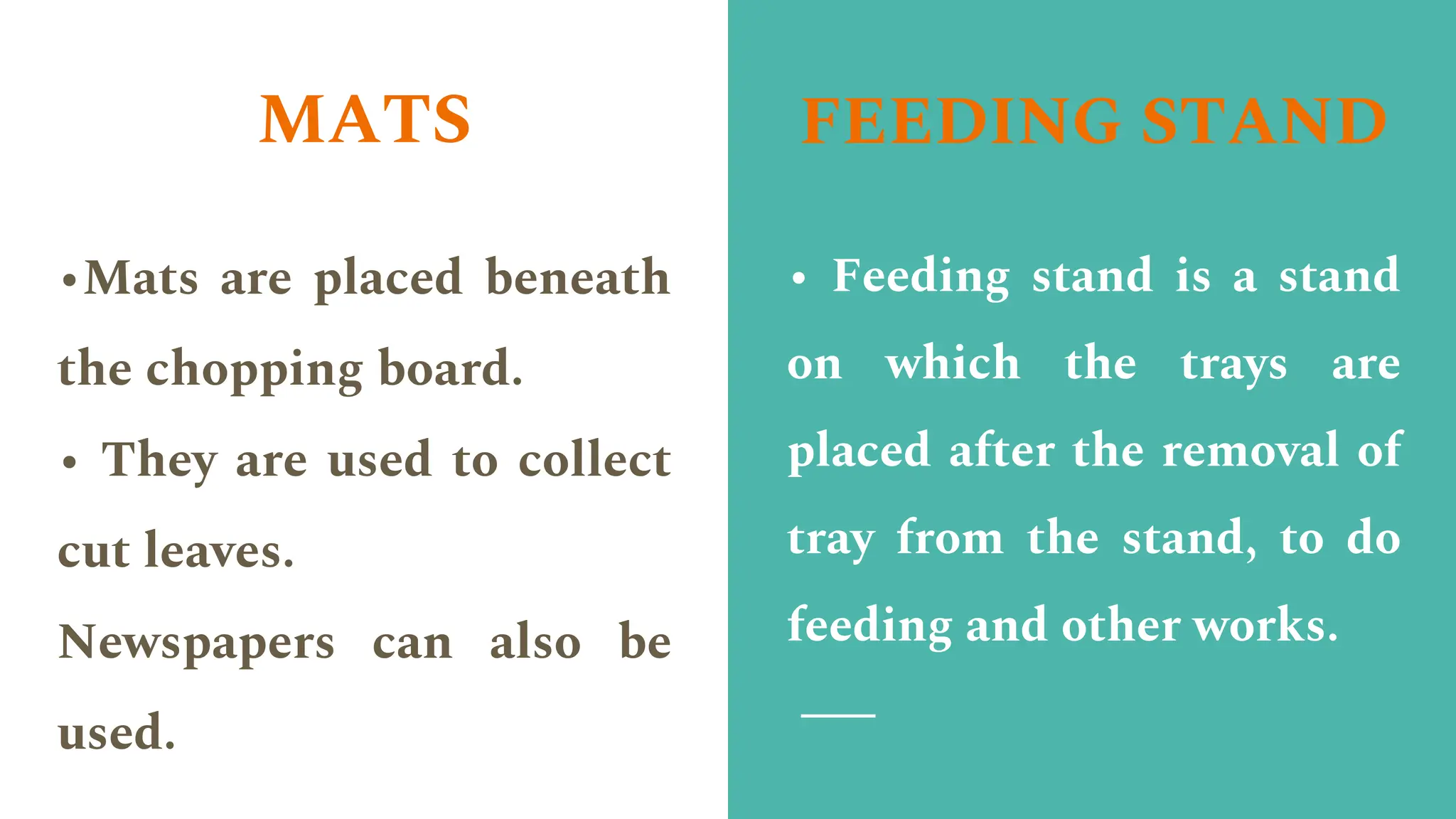 REARING EQUIPMENT IN SERICULTURE . pptx | PPTX