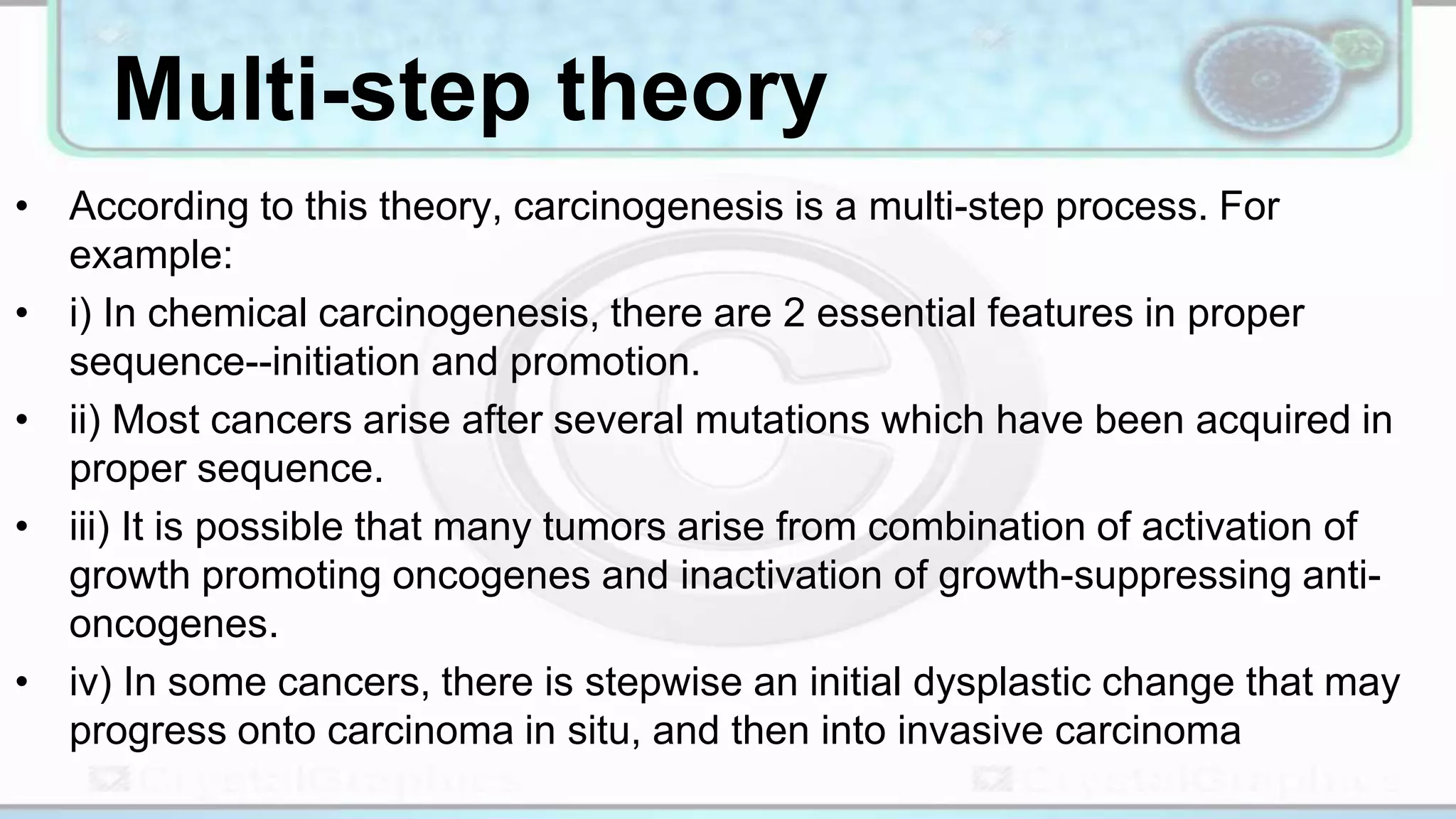 Carcinogenesis | PPTX