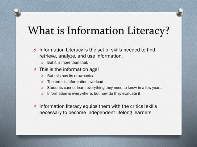 UAH information literacy | PPT