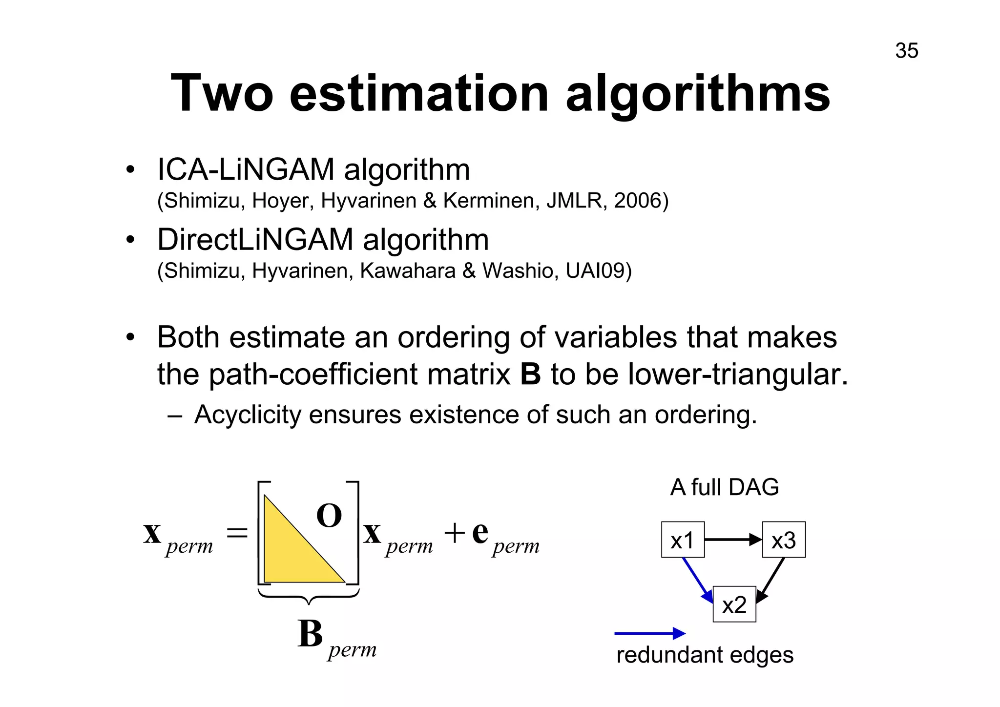 Non-Gaussian Methods for Learning Linear Structural Equation Models: Part I | PDF | Technology ...