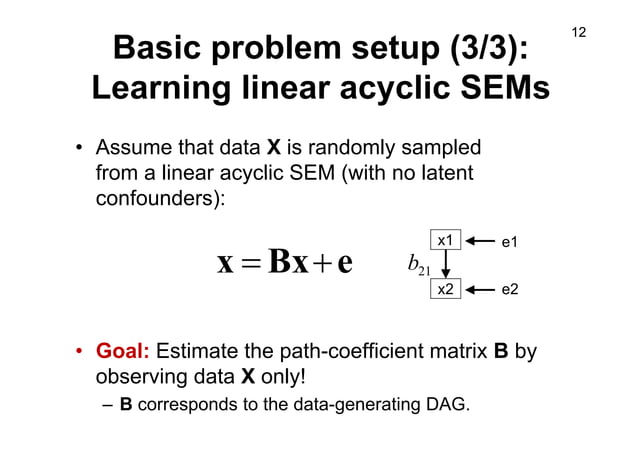 Non-Gaussian Methods for Learning Linear Structural Equation Models: Part I | PDF | Technology ...