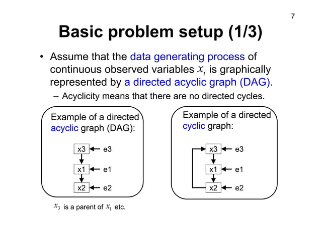Non-Gaussian Methods for Learning Linear Structural Equation Models: Part I | PDF | Technology ...