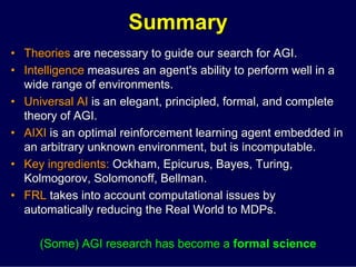 Foundations of Intelligence Agents | PDF
