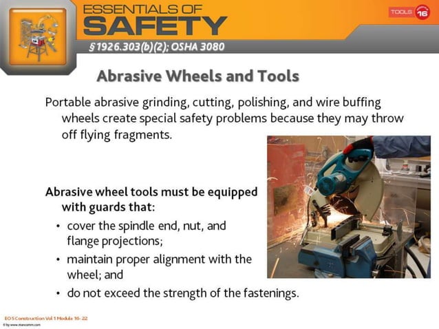 OSHA Hand and Power Tools Safety Presentation | PPT
