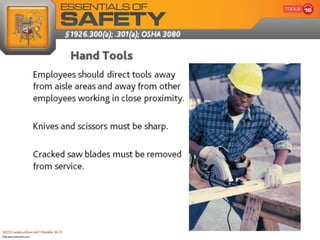 OSHA Hand and Power Tools Safety Presentation | PPT